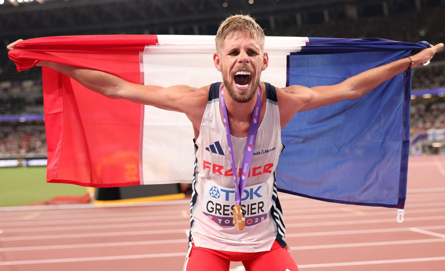 Jimmy Gressier takes bronze in the 5,000m - Marathons